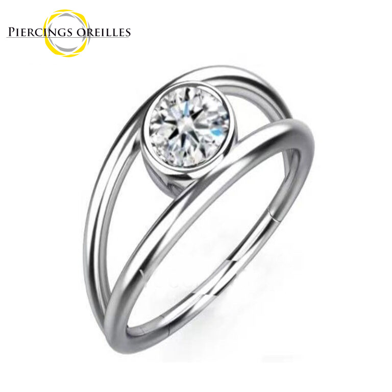 Joy Piercing double helix Homme et Femme ⋆ Piercings-oreilles.fr